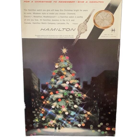 Hamilton | Accents | Vintage 96 Hamiltonwatch A Christmas To Remember ...